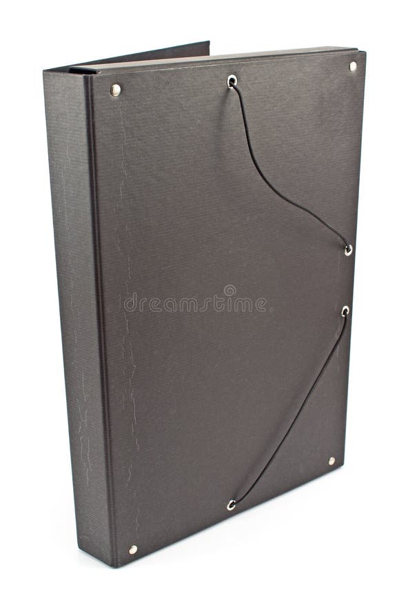 Cardboard portfolio folder stock image. Image of data - 43296577