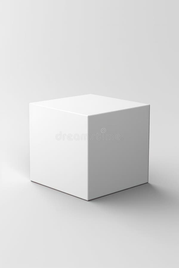 Rectangular Packaging Boxes with Lid, Front, Side View Stock Illustration - Illustration of gift ...