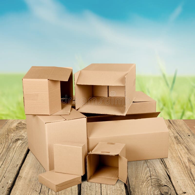 Cardboard Recycling stock image. Image of recycling, heap - 62045927