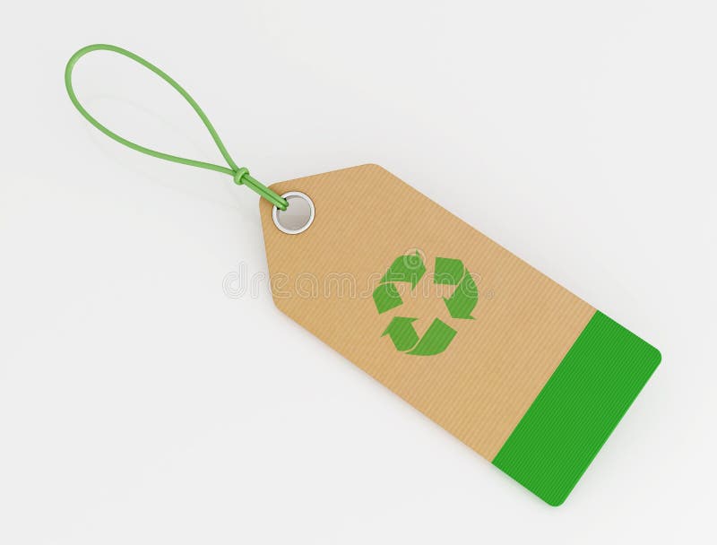 Recycling Label with Different Types of Waste. Reduce Pollution Signs ...
