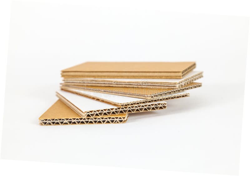 Cardboard Samples in Different Stock Image - Image of cardboard ...