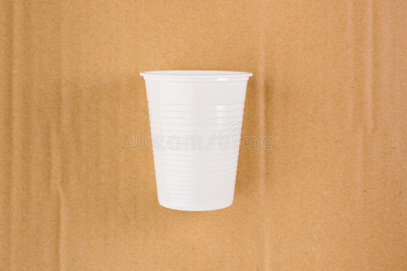 Cardboard Sheet of Paper,abstract Texture Background with Plastic Cup ...