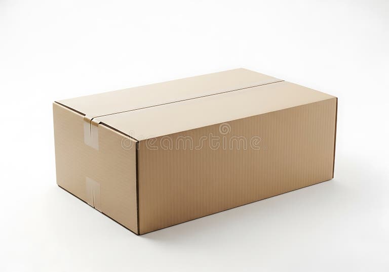 Closed Rectangular Cardboard Shipping Box Stock Illustrations – 926 ...