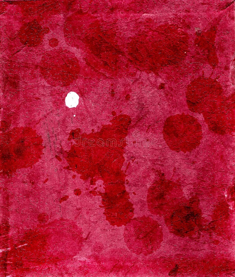 Cardboard in Spots of a Red Paint Stock Photo - Image of paper, paint ...