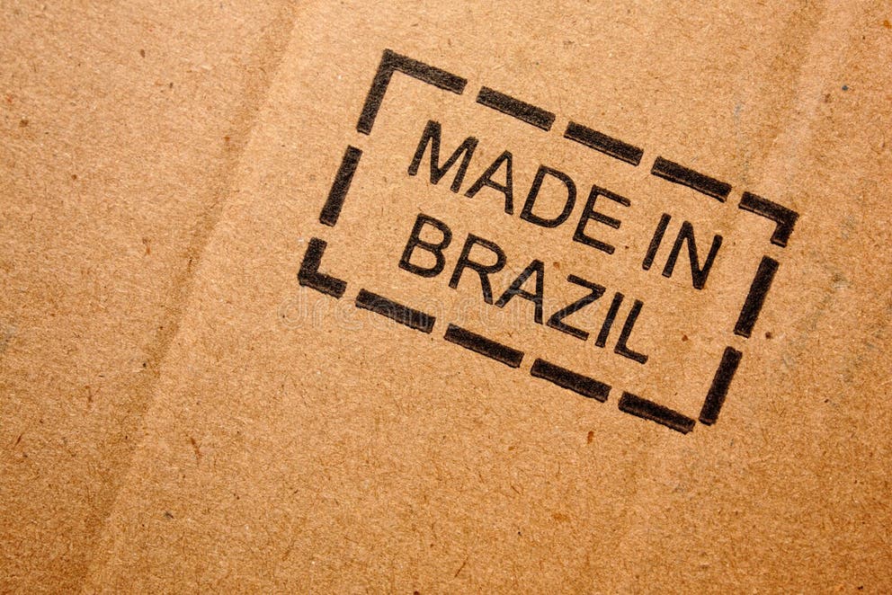 Cardboard stamp stock photo. Image of paper, delivery - 23372742