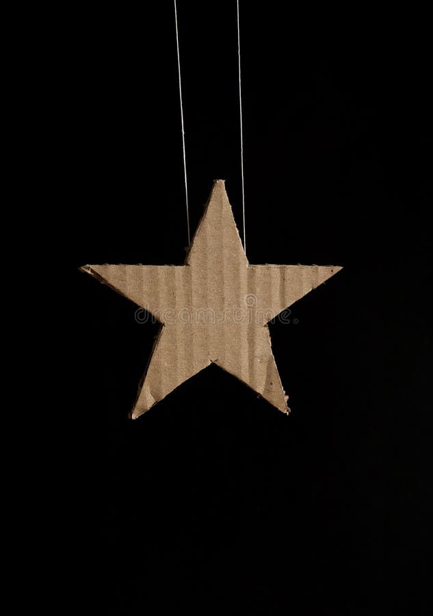 Cardboard star stock image. Image of graphic, kareem - 52311271
