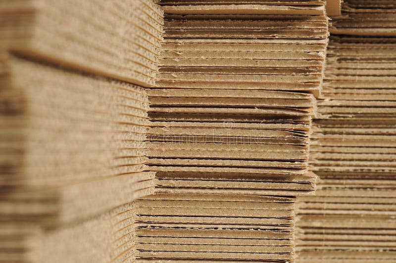 Cardboard stock stock photo. Image of sheets, flat, store - 23660442