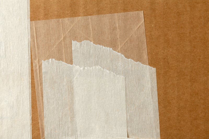 Paper Tape on a Cardboard Box Stock Image - Image of concept, office ...