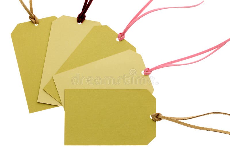 Cardboard tag stock photo. Image of isolated, gift, cardboard - 25539678