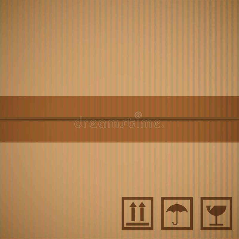 Cardboard Texture Two Sections Connected by Transparent Tape Stock ...