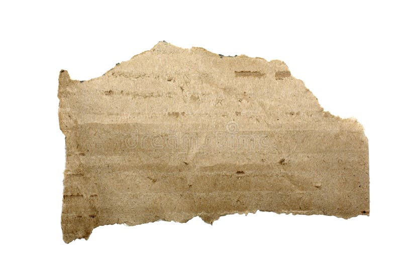 Cardboard Torn. Picture Image: 8284745