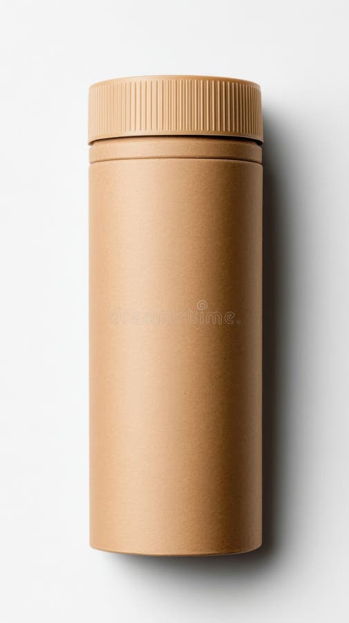Cardboard Tube Packaging for Snacks Made from Recycled Materials with ...