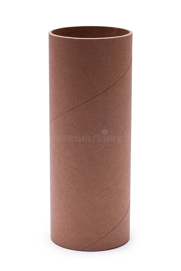Cardboard Tube Upright stock image. Image of round, cylinder - 309433489