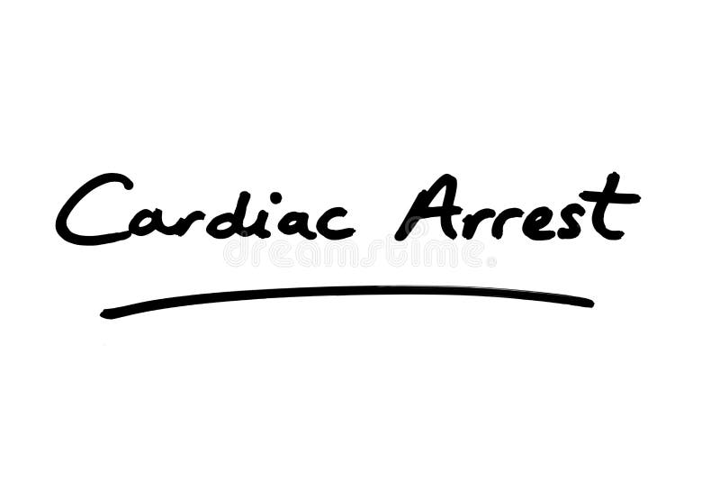 Cardiac Arrest Vs Heart Attack Vector Illustration. Labeled Health ...