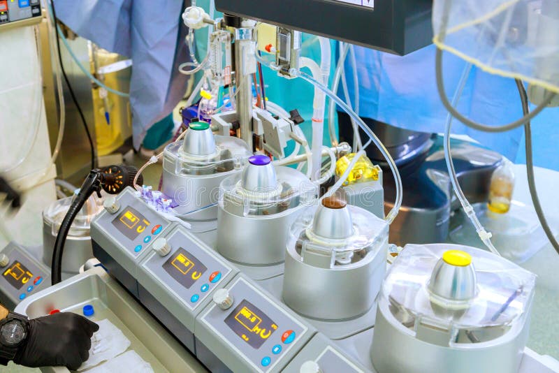 During Cardiac Surgery, an Artificial Blood Circulation Apparatus is ...