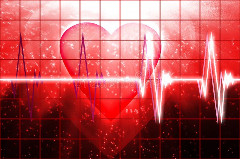 Heart beating stock illustration. Illustration of instrument - 16954073