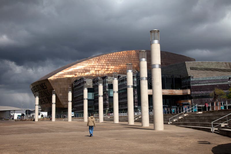 Wales Millennium Centre stock image. Image of cardiff - 8362953
