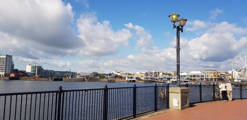 Cardiff Bay editorial image. Image of barrage, water - 169585415