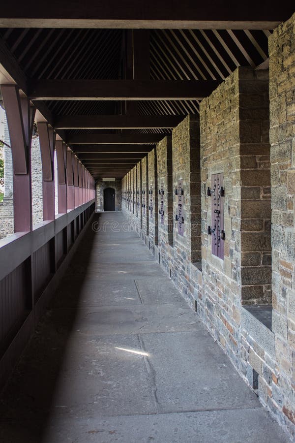 Inside of Cardiff Castle in Cardiff in Wales Stock Image - Image of ...
