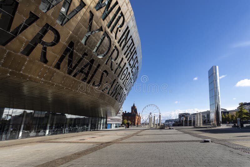 Cardiff, UK - September 9, 2022: the Wales Millennium Centre, Cardiff ... Cardiff, UK - September 9, 2022: the Wales Millennium Centre, Cardiff ...