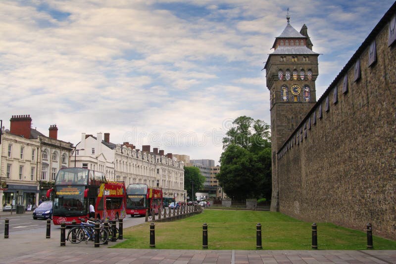 Cardiff Walia zdjęcie stock editorial. Obraz złożonej z wierza - 65697163