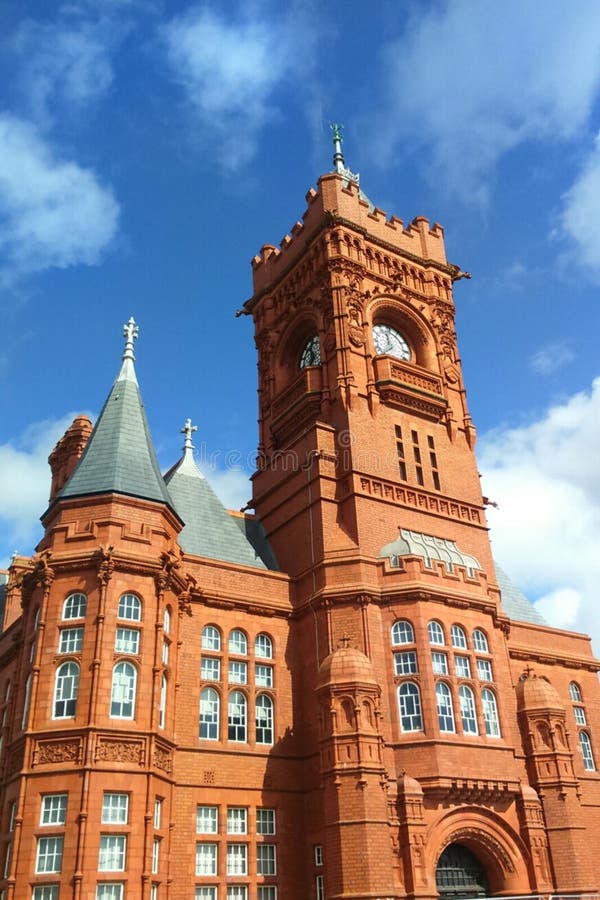 The Pierhead building stock image. Image of background - 214630821