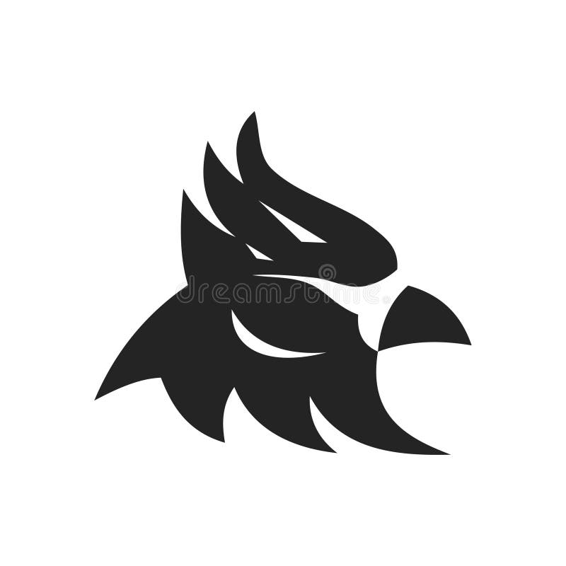 Cardinal Bird Logo Template Isolated. Brand Identity. Icon Abstract ...