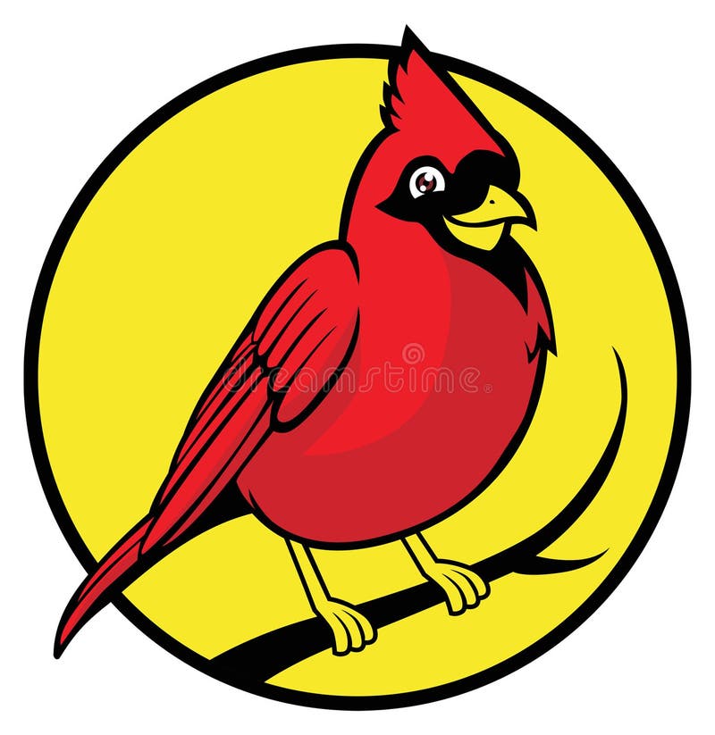 Cardinal Reading A Book Clipart