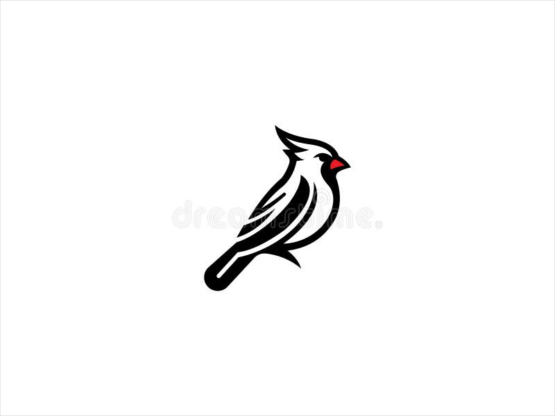 Cardinal logo vector stock vector. Illustration of team - 324861694