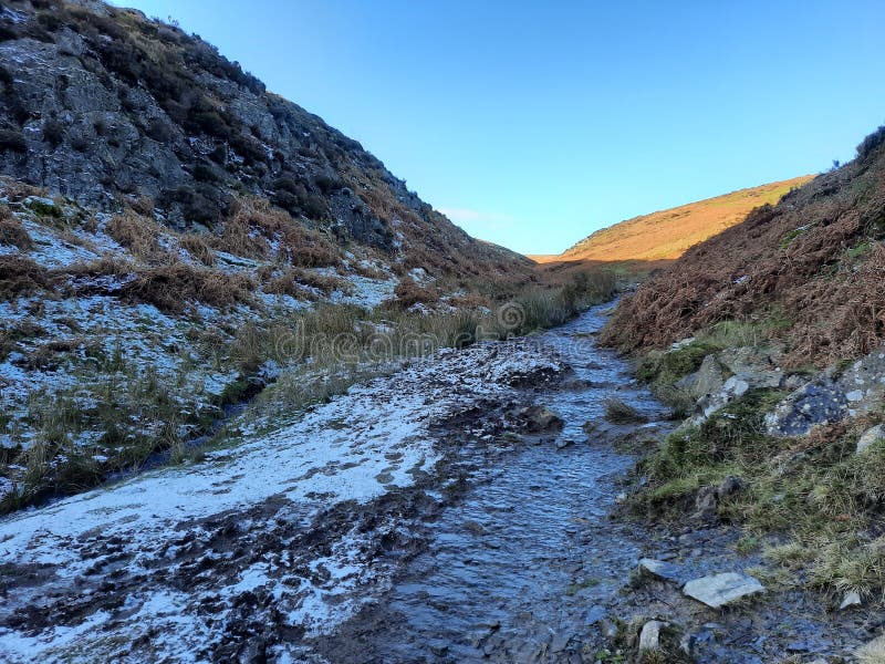 Carding Mill Valley, Shropshire Stock Image - Image of trail, valley ...
