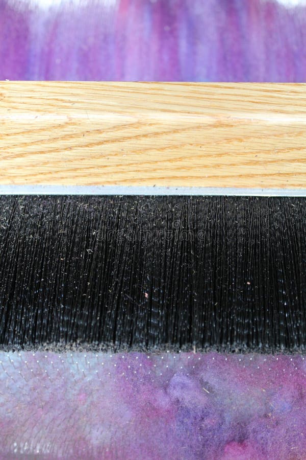 Carding sheep wool stock photo. Image of aligns, catting - 84853486