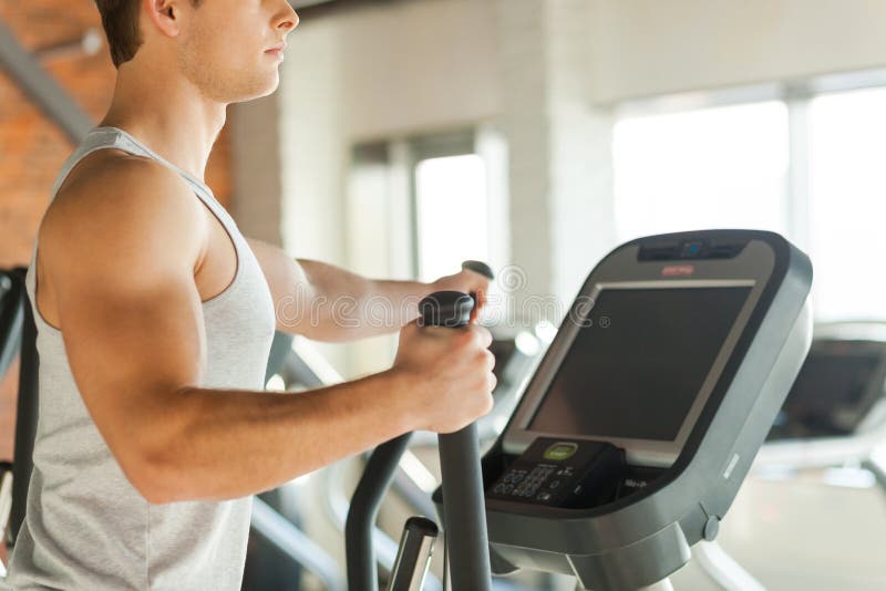 Cardio exercise. stock photo. Image of clothing, cardio - 47698820