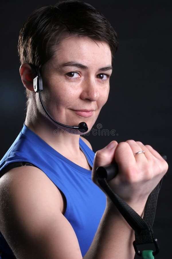 Cardio Mic stock image. Image of sports, health, muscular - 19318039