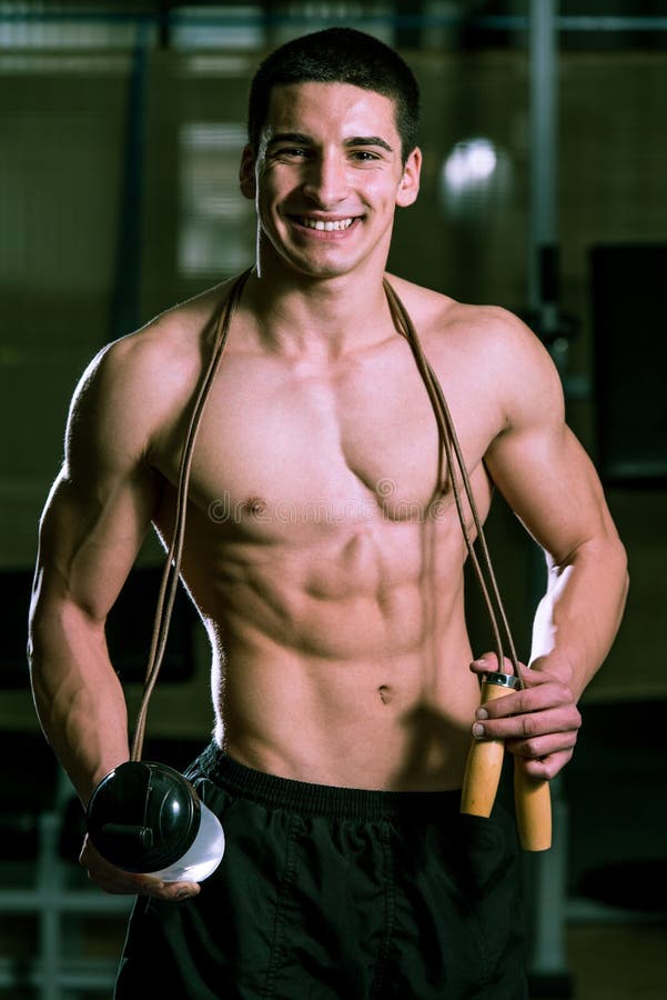 Cardio Time stock image. Image of male, muscle, sport - 38426851