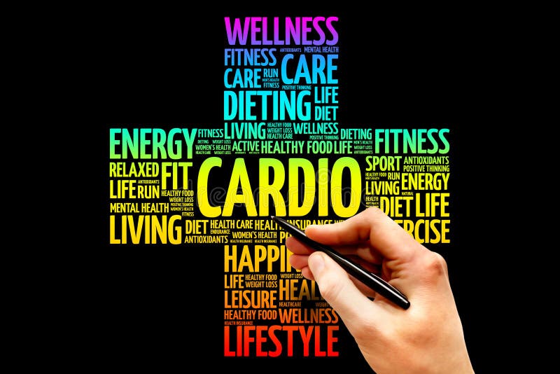 CARDIO stock photo. Image of cloud, calories, cardiovascular - 56937442