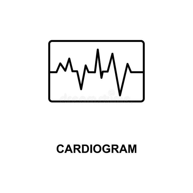 Cardiogram Icon. Element of Simple Web Icon with Name for Mobile ...