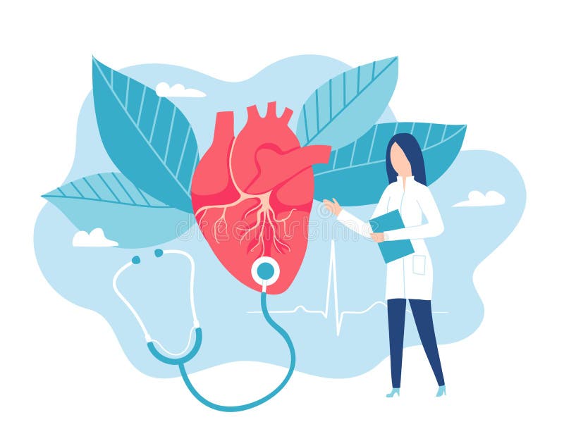 Cardiology Stock Vector Illustration Of Life Doctor 5050788