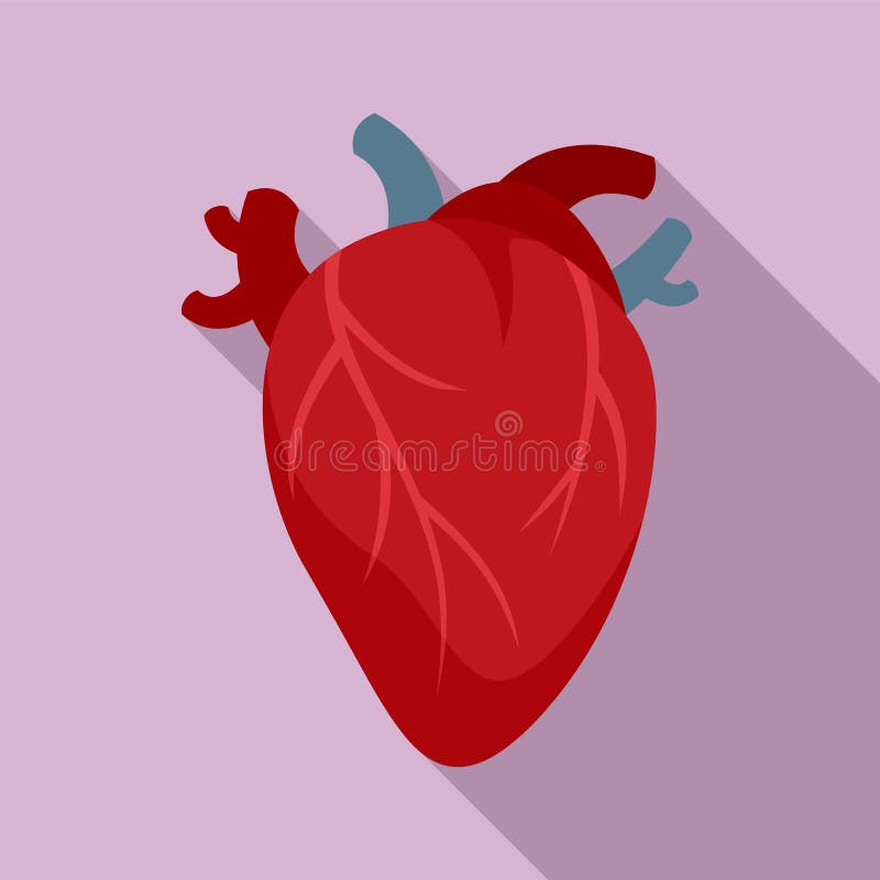 Cardiology Human Heart Icon, Cartoon Style Stock Vector - Illustration ... Cardiology Human Heart Icon, Cartoon Style Stock Vector - Illustration ...