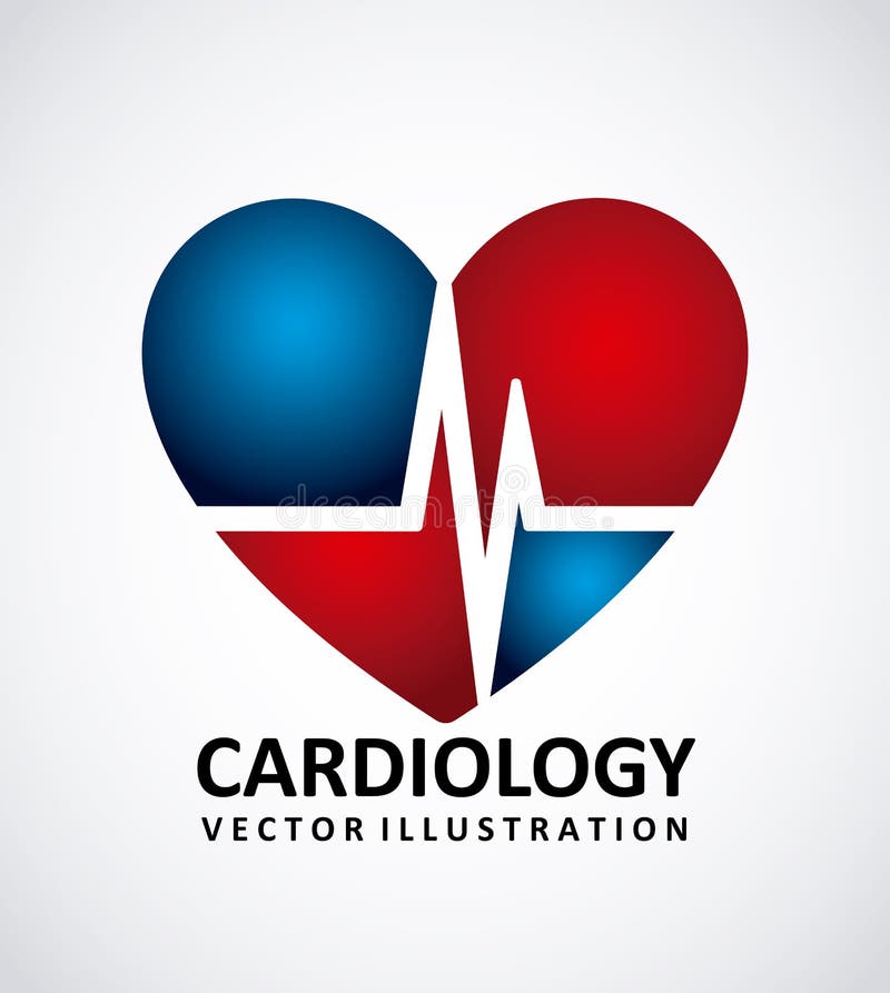 Cardiology icon stock vector. Illustration of hospital - 48289597