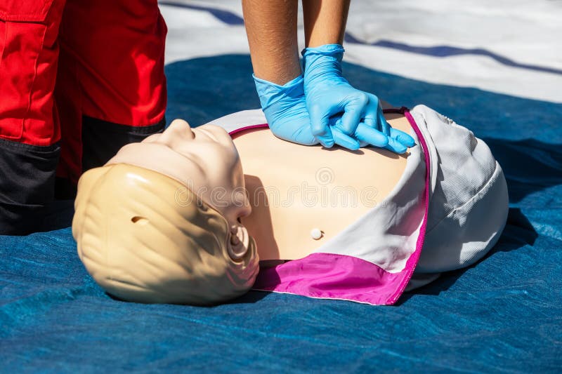 CPR - Cardiopulmonary Resuscitation and First Aid Training Stock Photo ... CPR - Cardiopulmonary Resuscitation and First Aid Training Stock Photo ...