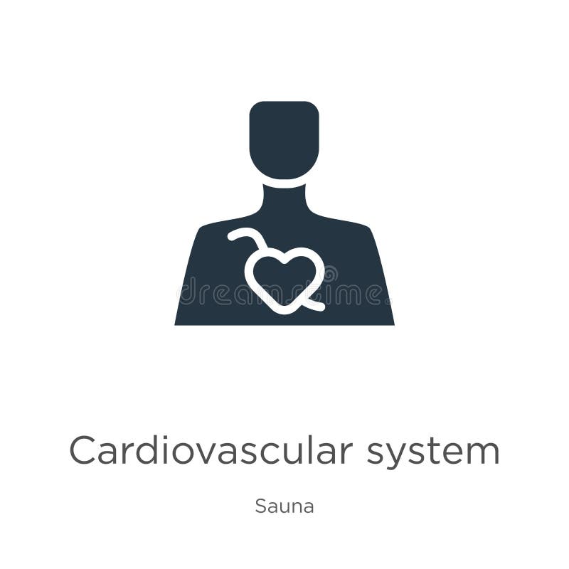 Cardiovascular System Icon Vector. Trendy Flat Cardiovascular System ...