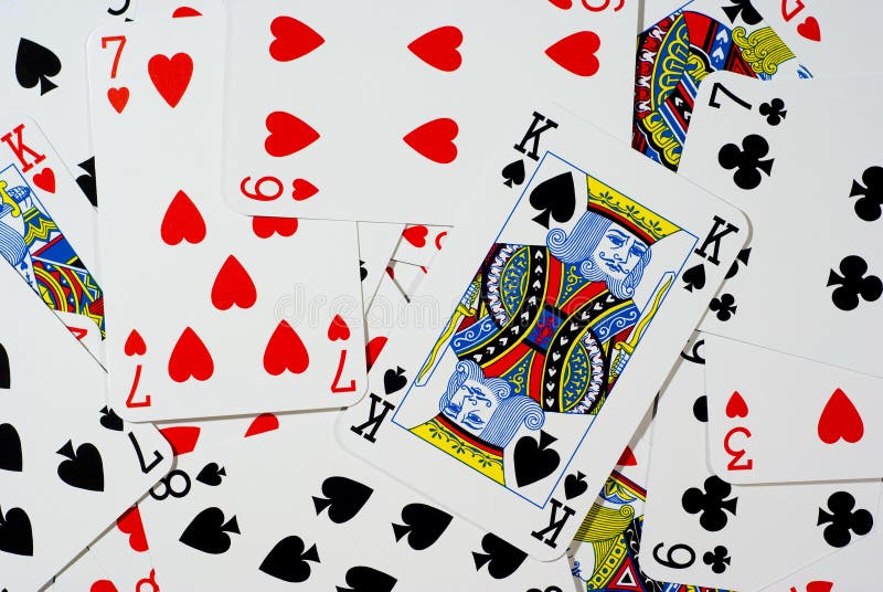 Cards stock image. Image of black, game, gambling, games - 5890703