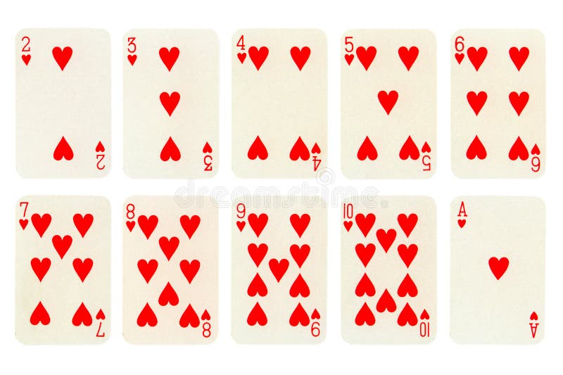 Cards collection stock photo. Image of isolated, paper - 18907506