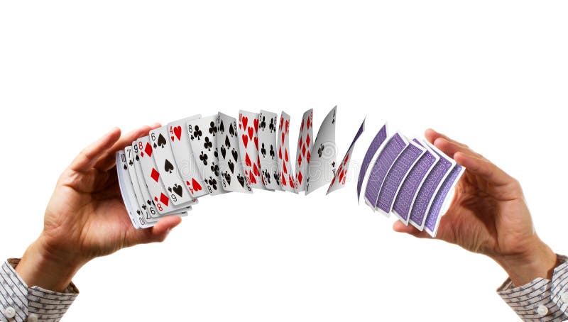 Falling cards stock photo. Image of magic, games, fall - 17262954