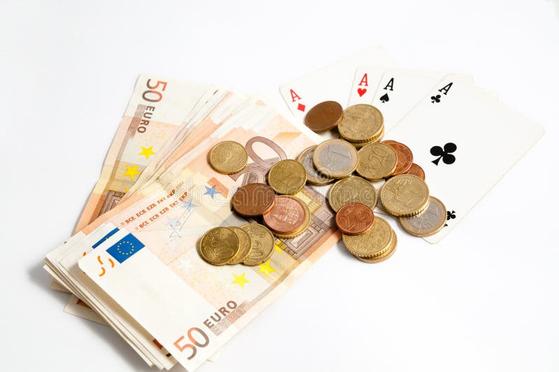 Cards and money stock image. Image of betting, aces, gambling - 20116703
