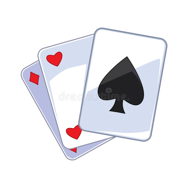 Cards pack stock vector. Illustration of deck, card, black - 53864931