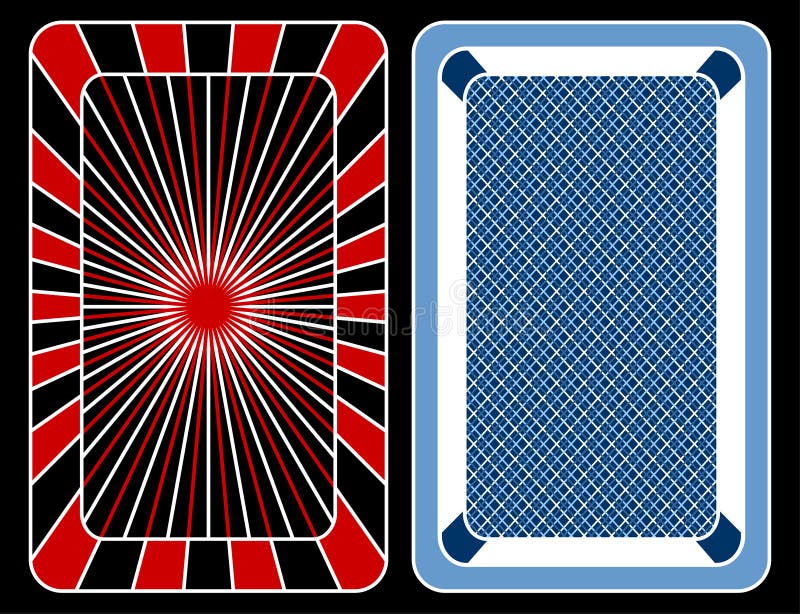 Playing card design. stock vector. Illustration of abstract - 20338310