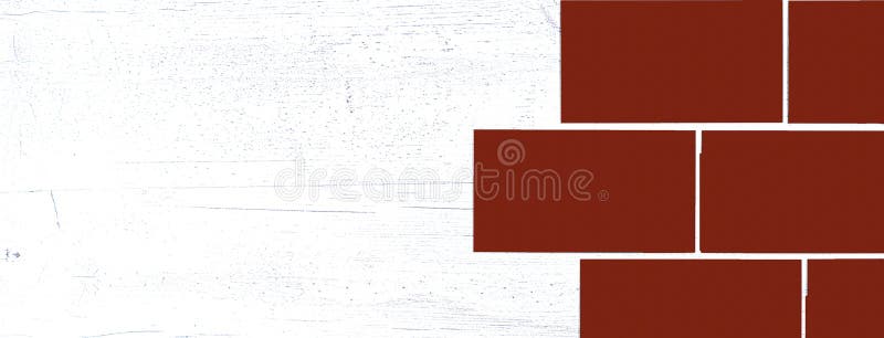 Cards on the Table for Logo Copy Paste. Brick Wall Made of Building ...