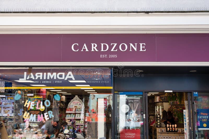Cardzone editorial stock image. Image of business, shop - 249399579