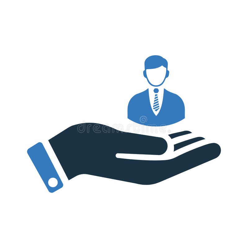 Care, Customer, Help, Hold Icon. Editable Vector Graphics Stock Vector ...